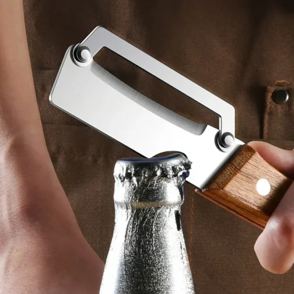 Stainless Steel-Natural Non-slip Wooden Handle Knife (BUY 1 GET 1 FREE)